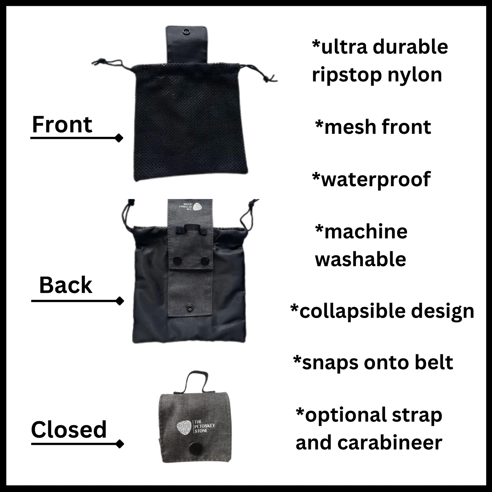 ROCKIT Pocket | Rock Collecting Bag & Pouch for Rockhounds and Kids ...